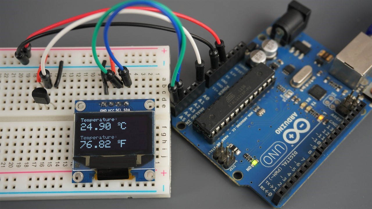 Đo Nhiệt độ Dùng Cảm Biến Lm35 Và Arduino Điện Tử Việt